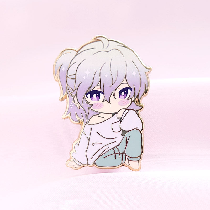 Shin Enamel Pin – cutematter